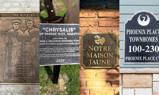 Cast Bronze Plaques vs. Aluminum Plaques: Which is Best