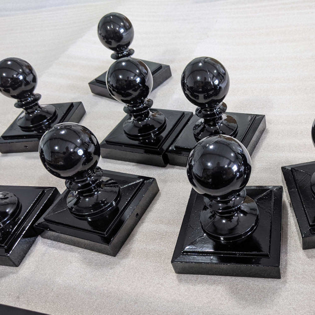 Decorative Post Caps | Finials for Street Signs and Traffic Signs