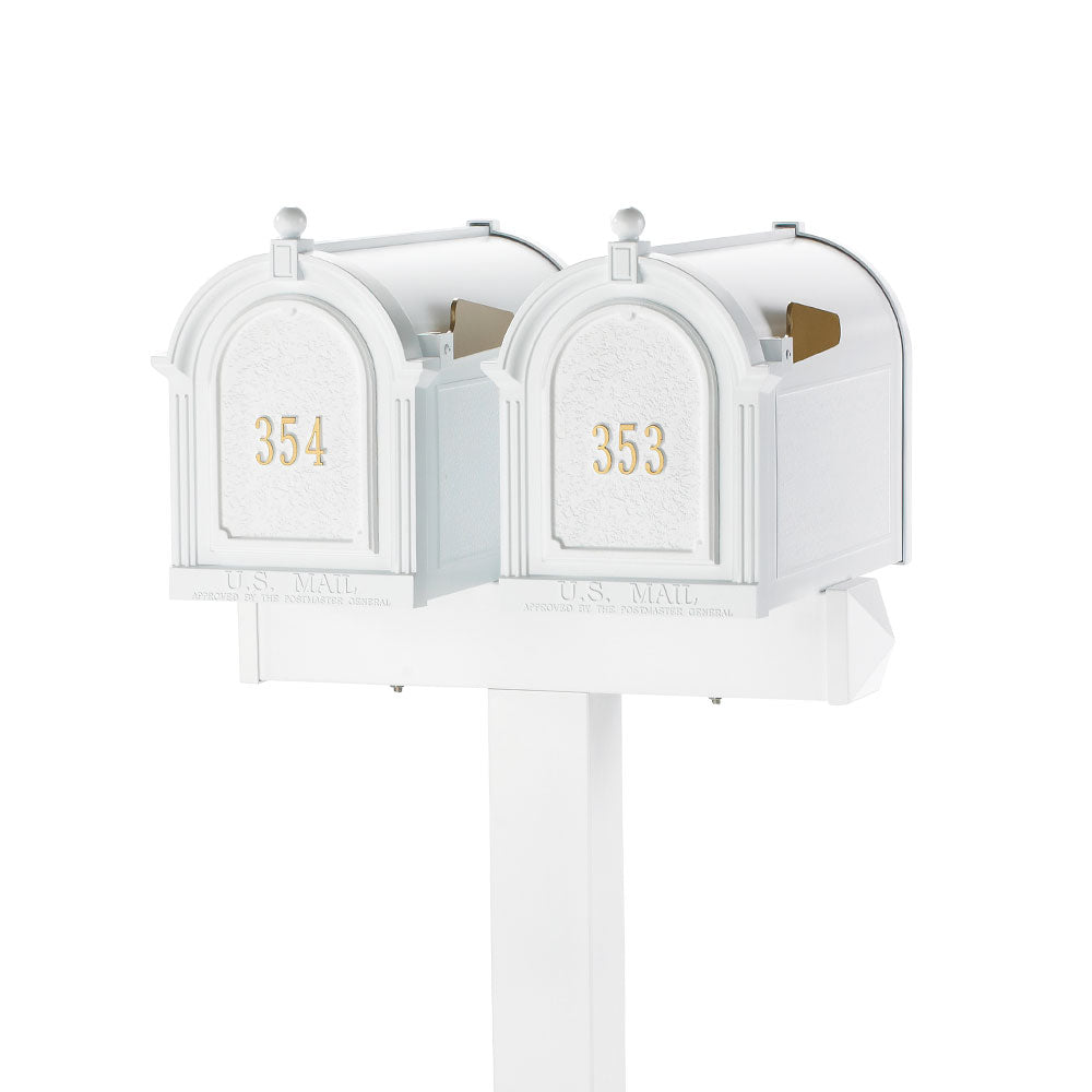 Multi-Unit Capitol Mailbox Dual Package | Decorative Mailbox