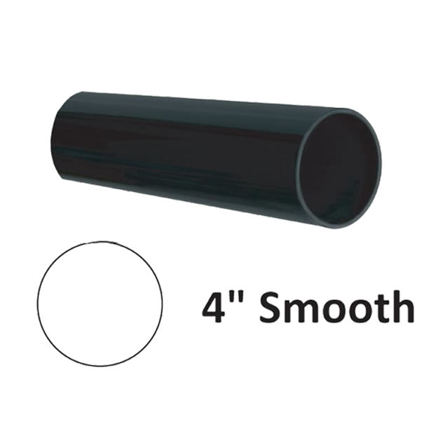 4" Diameter Aluminum Sign Post - Smooth | Light and Sign Poles