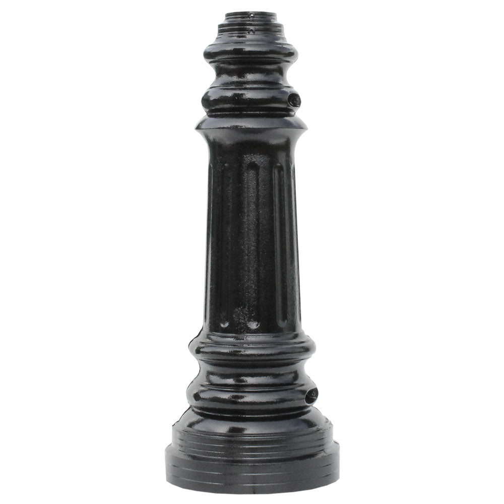 Colonial Cast Aluminum Post Base | Sign, Light Pole Bases