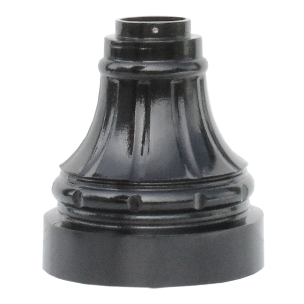 Mini Americana Cast Aluminum Post Base for 3" OD Round Post