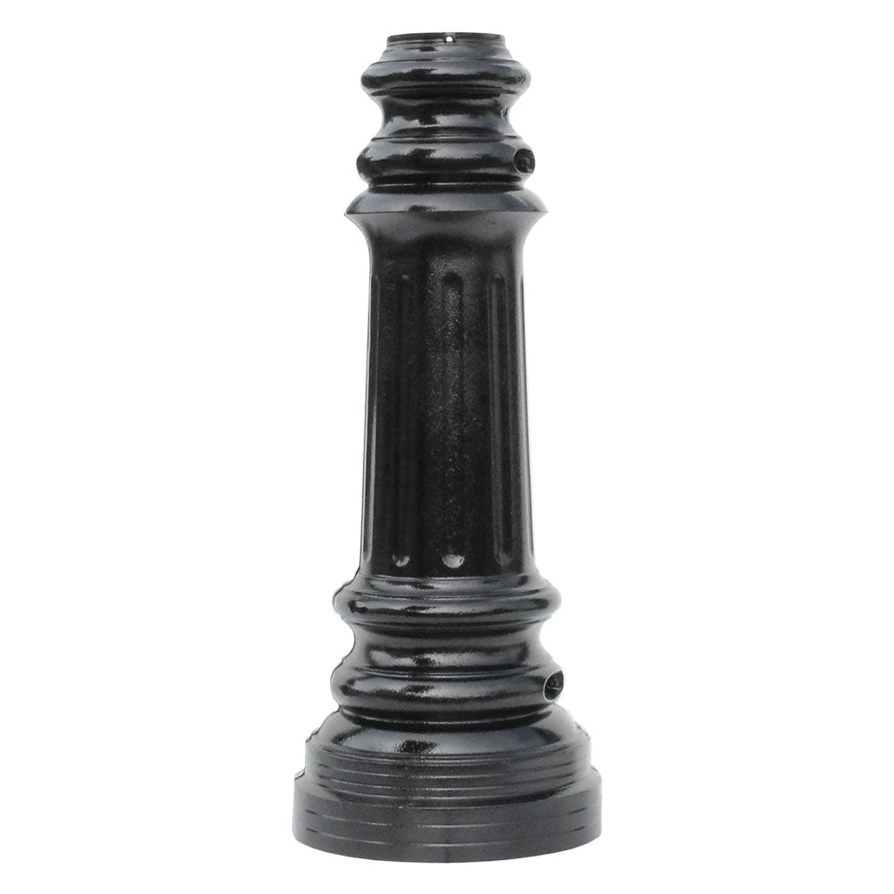 Colonial Cast Aluminum Post Base | Sign, Light Pole Bases