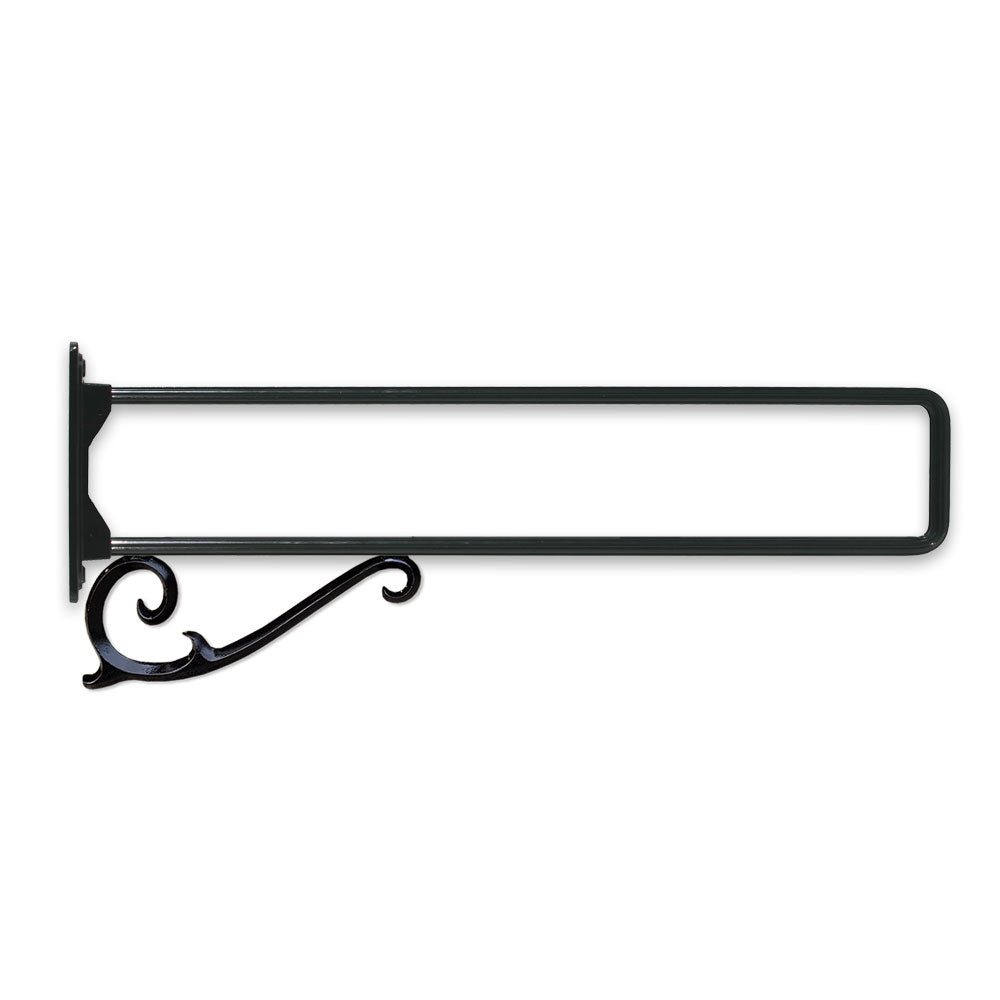 Street Blade Trim with Hatteras Scroll | Street Sign Frame