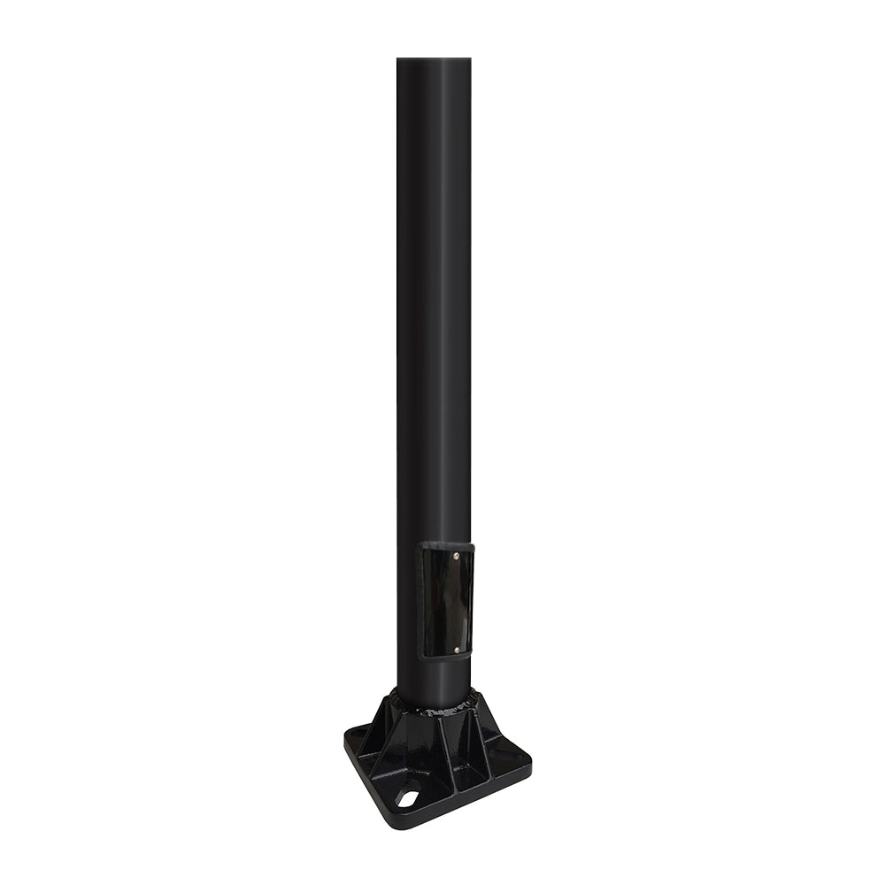 4" Smooth Surface Mount Light Post with Electrical Access Door