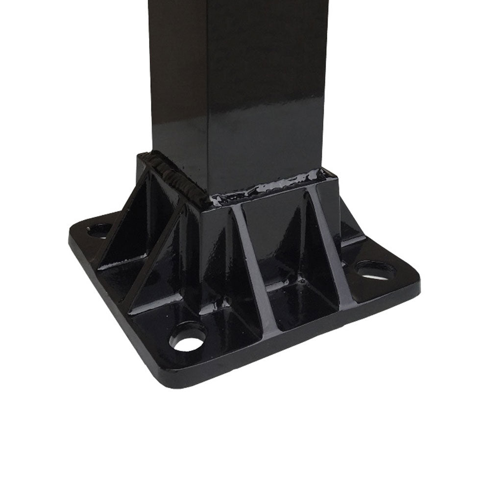 4"x4" Square Surface Mount Light Post | Outdoor Light Posts
