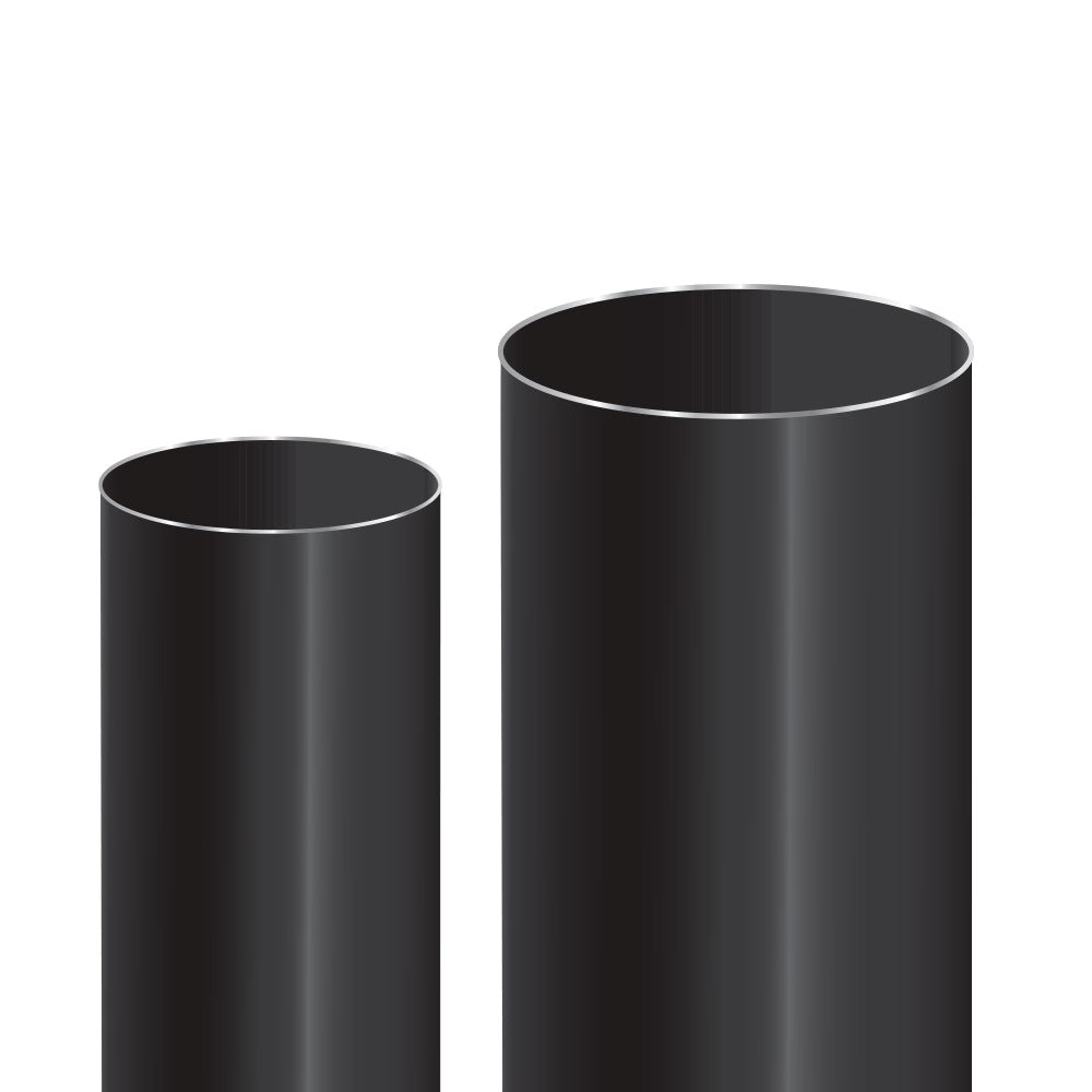 3" Diameter Aluminum Sign Post - Smooth | Sign and Light Poles