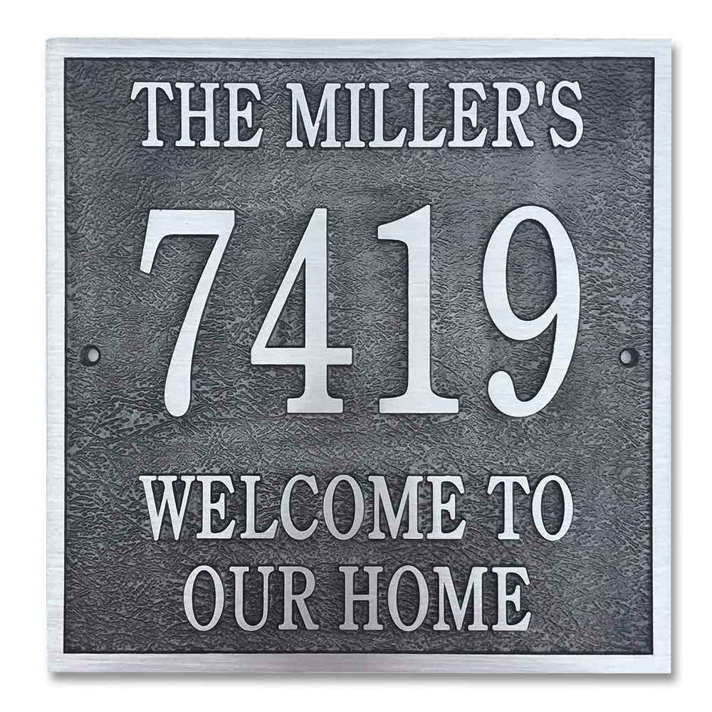 Residential Address Plaques House Address Sign Bespoke 3D Address