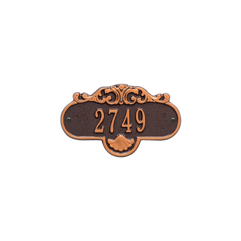 Rochelle Oval Address Plaque | Decorative Address Plaques