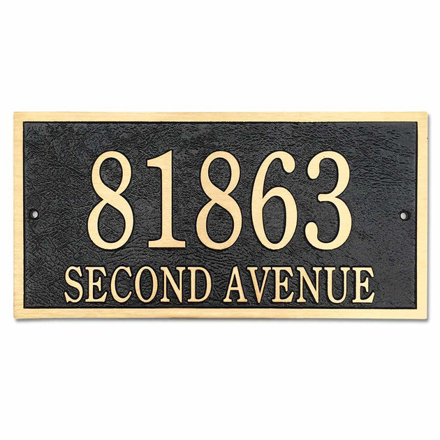 High Quality House Number Plaques for Address Plaque Posts
