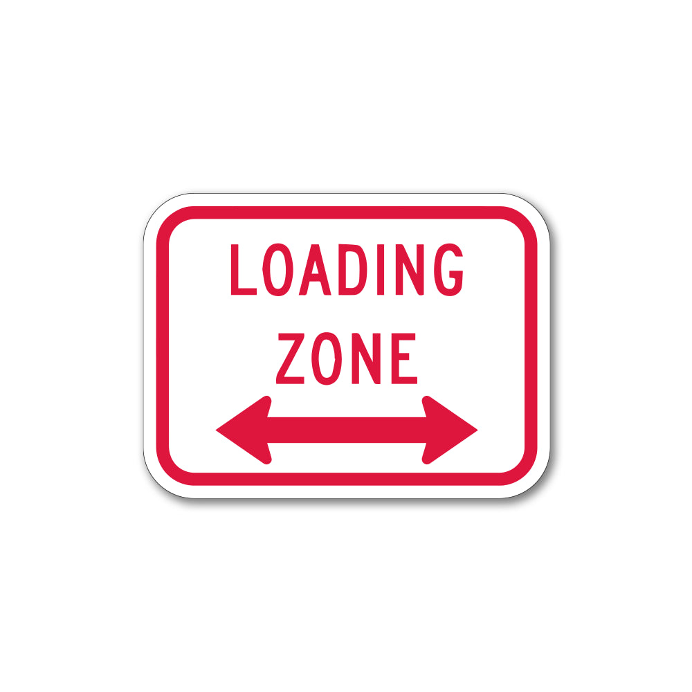 Loading Zone Sign